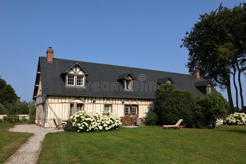 Normandy farm house stock photo. Image of france, rural - 15043146