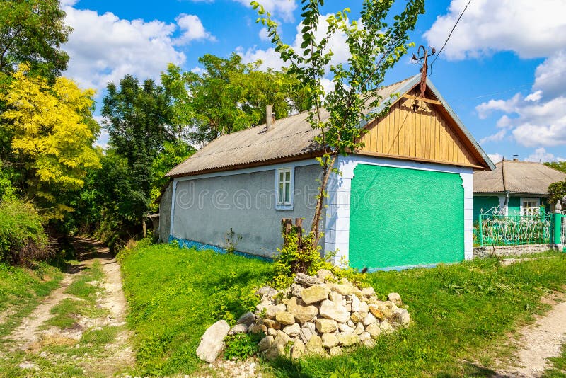 Country House. Rural Architecture Stock Image - Image of home, grunge ...