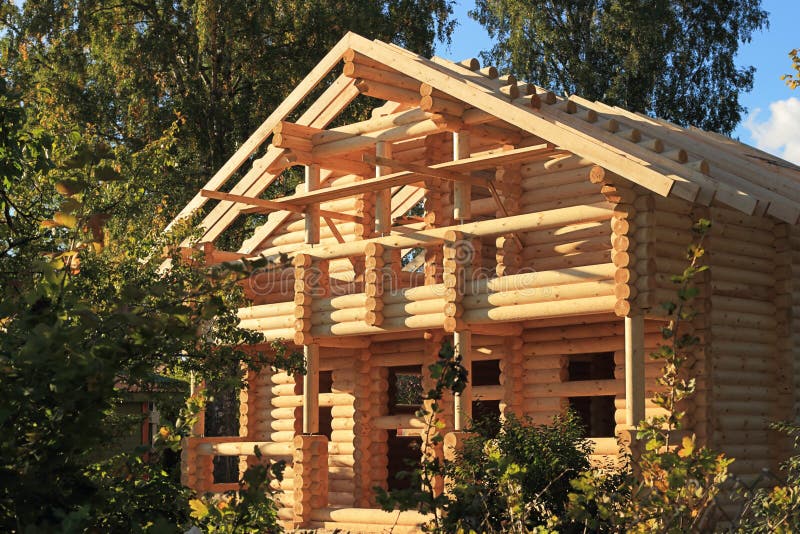 Country house stock image. Image of ecostandard, timbered - 33731187