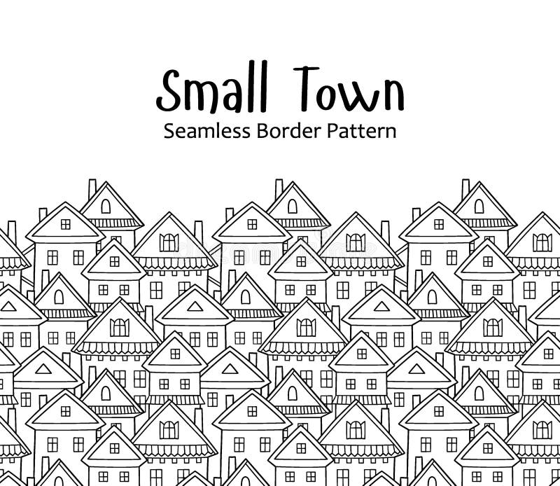 Houses Border Stock Illustrations – 1,647 Houses Border Stock ...