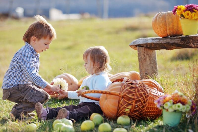 Country kids stock image. Image of friendship, children - 27381857