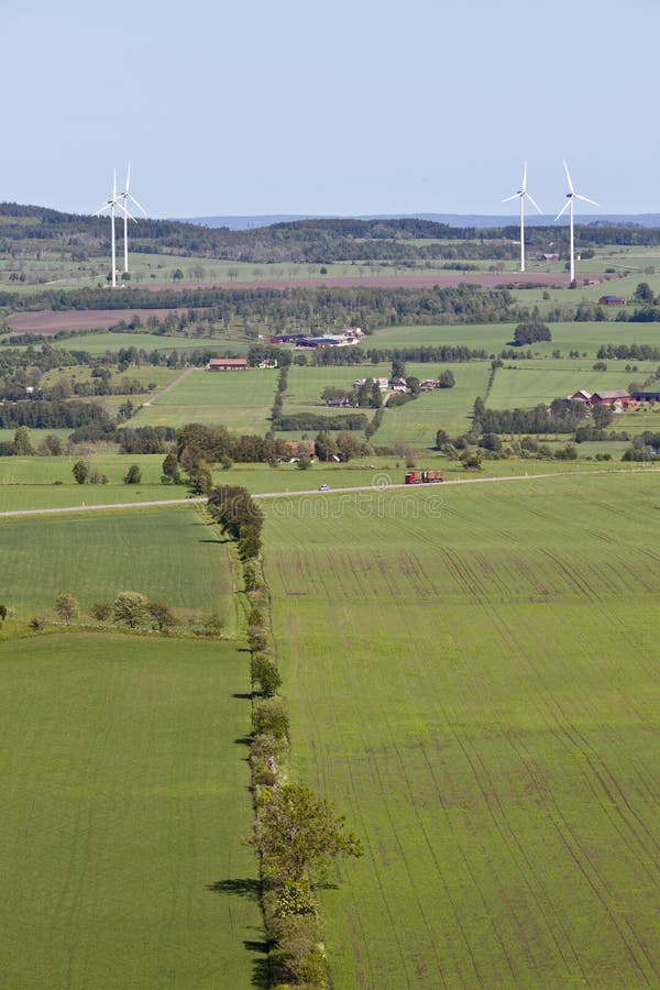 Country landscape stock image. Image of agriculture, land - 24832365