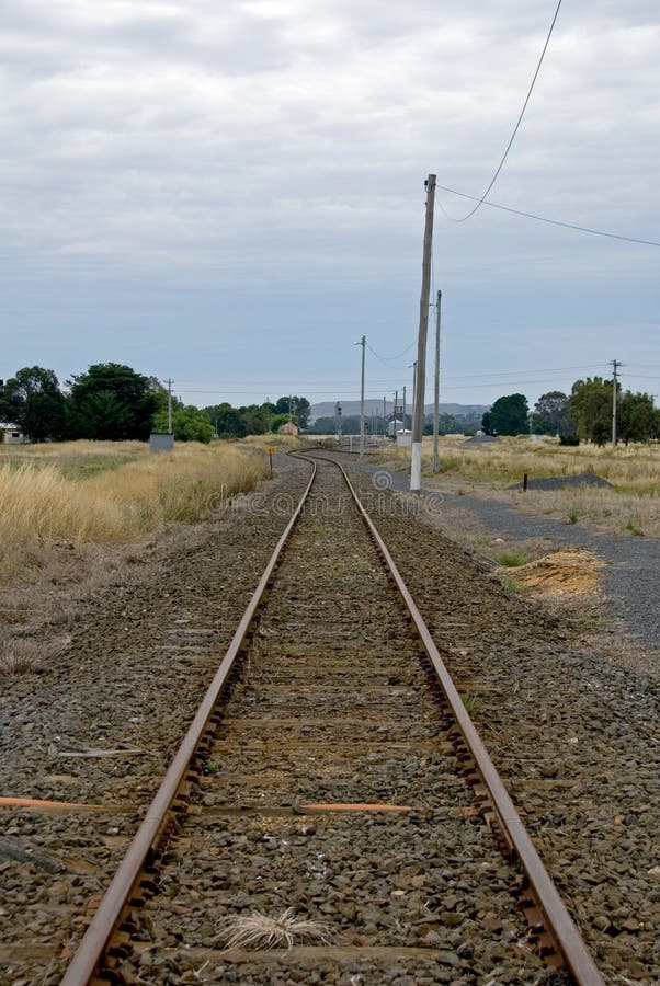 Country Line stock photo. Image of victoria, track, stones - 4189802