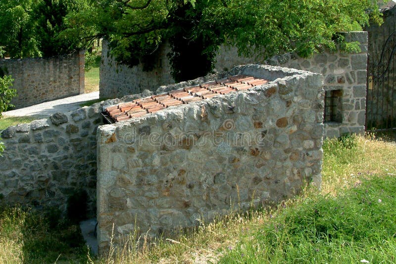 Country modern building stock photo. Image of house, garden - 99749084