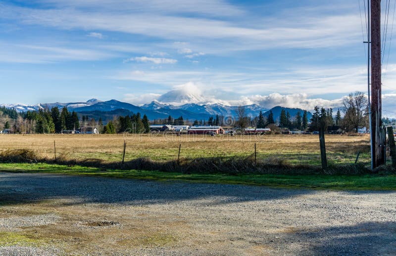 Country Mountain Scene 2 stock photo. Image of mountain - 270770922