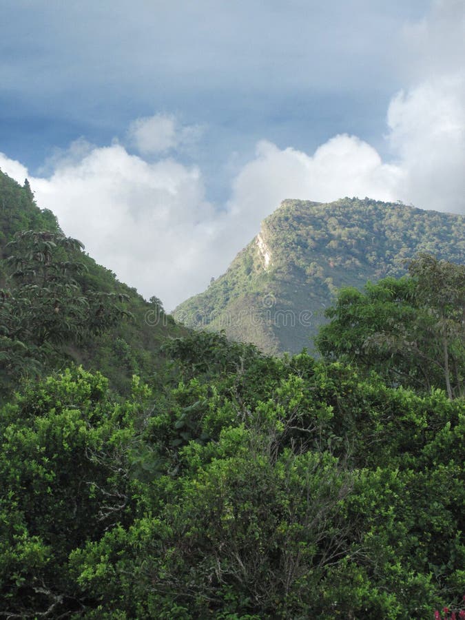 Country mountains stock image. Image of mountain, clouds - 95980471