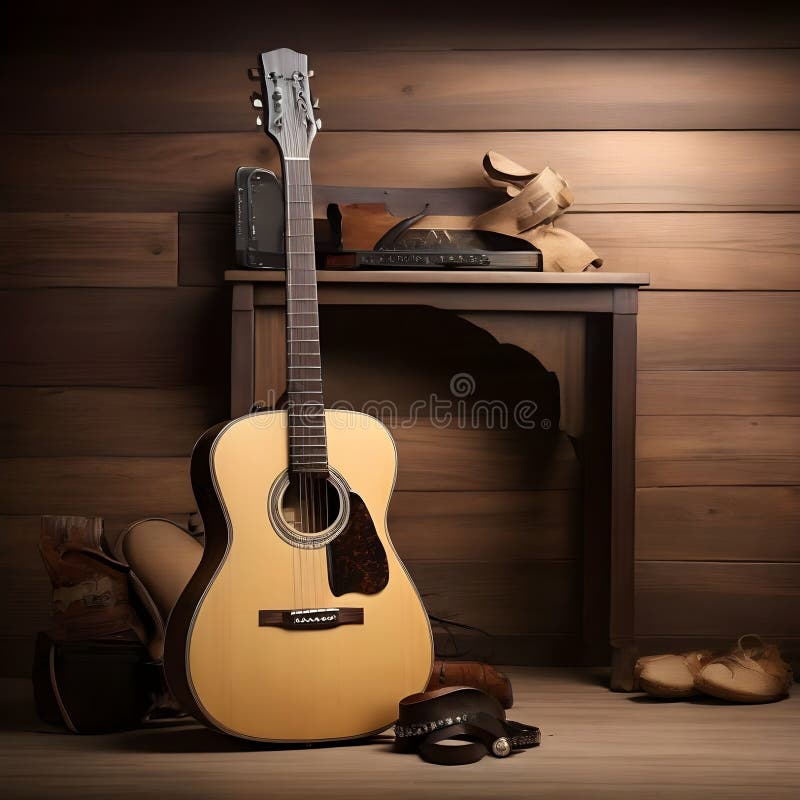 Country music background stock illustration. Illustration of piano ...