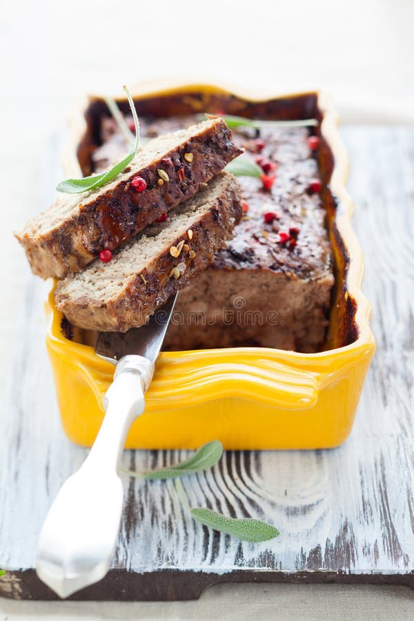 Country pate stock photo. Image of beef, pate, slice - 286429366