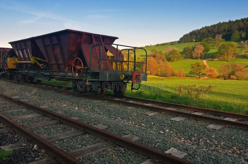 Country Railway Line stock photo. Image of britain, rail - 2669592