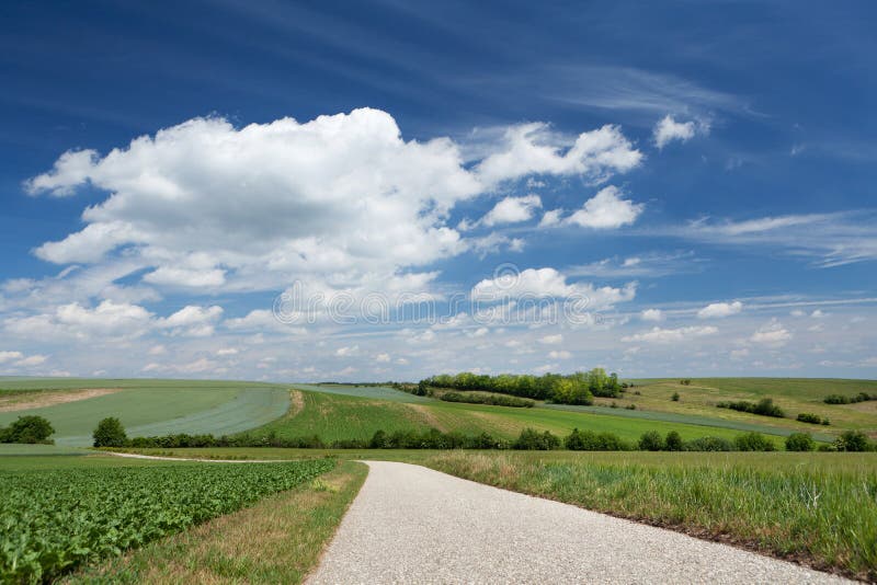 Country road stock image. Image of road, cloudscape, outdoors - 25181955