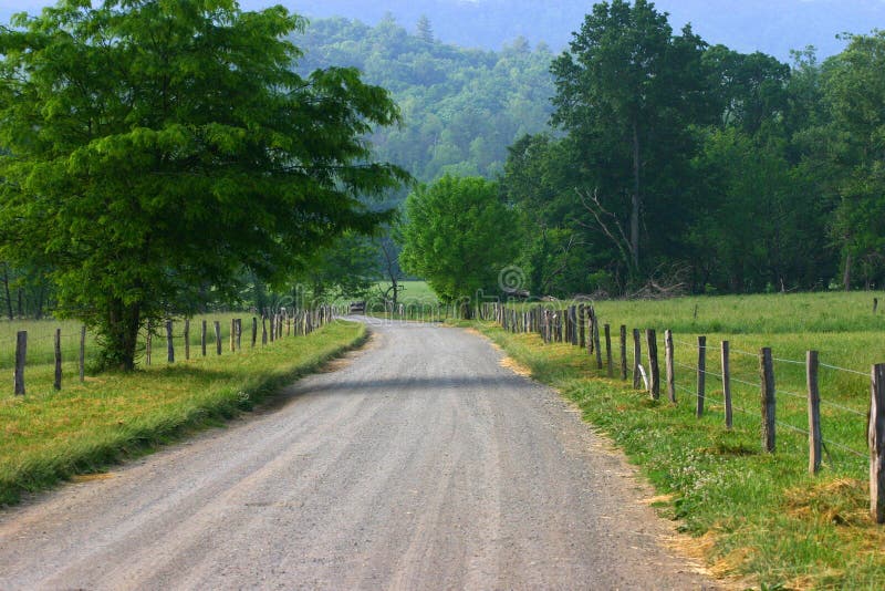 Country road landscape stock image. Image of peaceful - 5821031