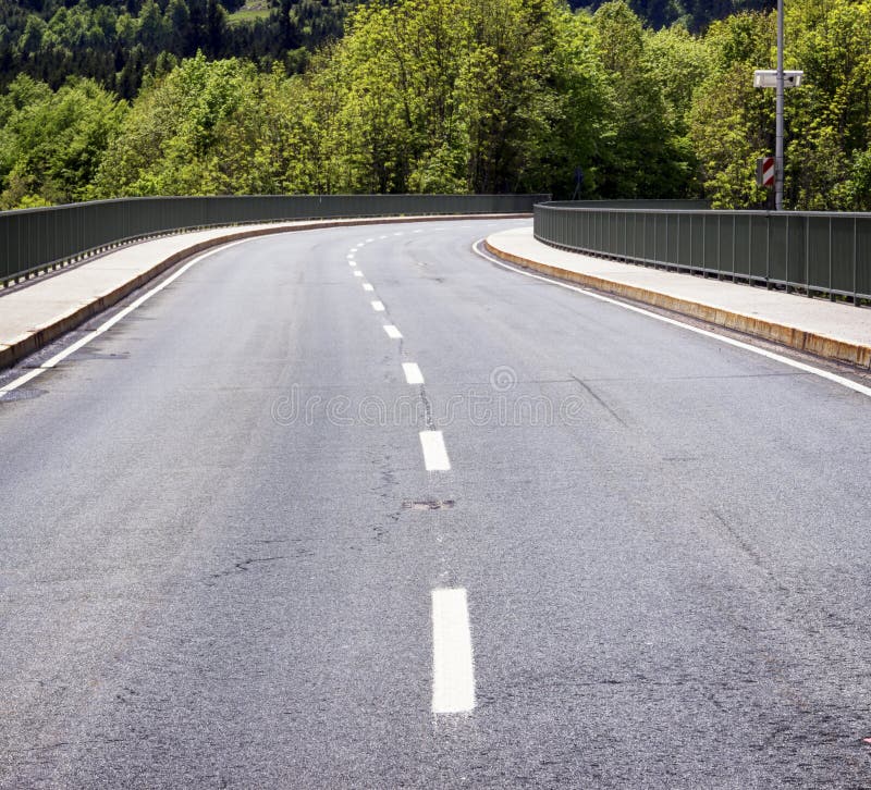 Country road stock image. Image of bridge, roadside, line - 37756511