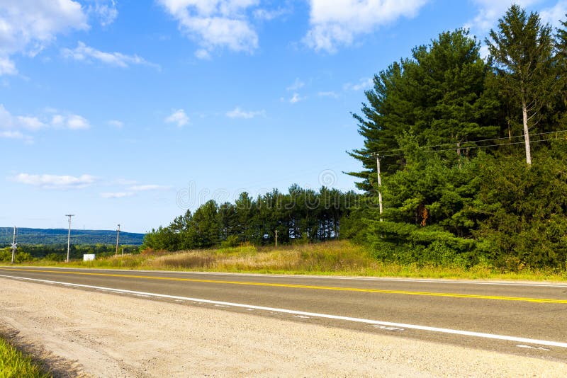 Country Road stock image. Image of barn, street, route - 33630951