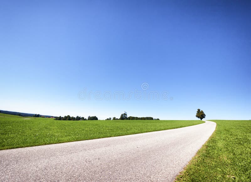 Country road stock image. Image of landscape, green, road - 38969257