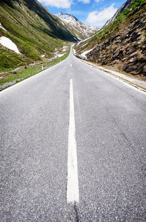 Country road stock photo. Image of meadow, empty, idyllic - 48499448