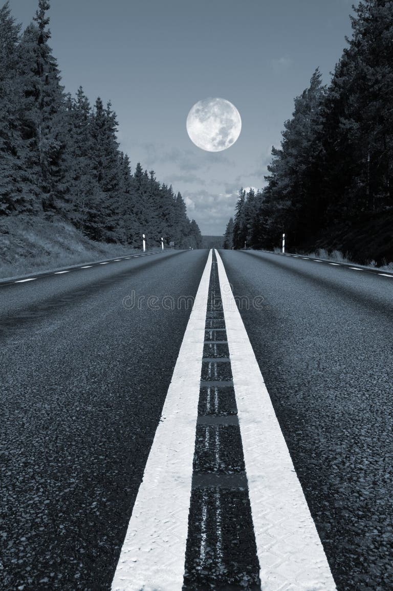 8,893 Moon Light Road Stock Photos - Free & Royalty-Free Stock Photos ...