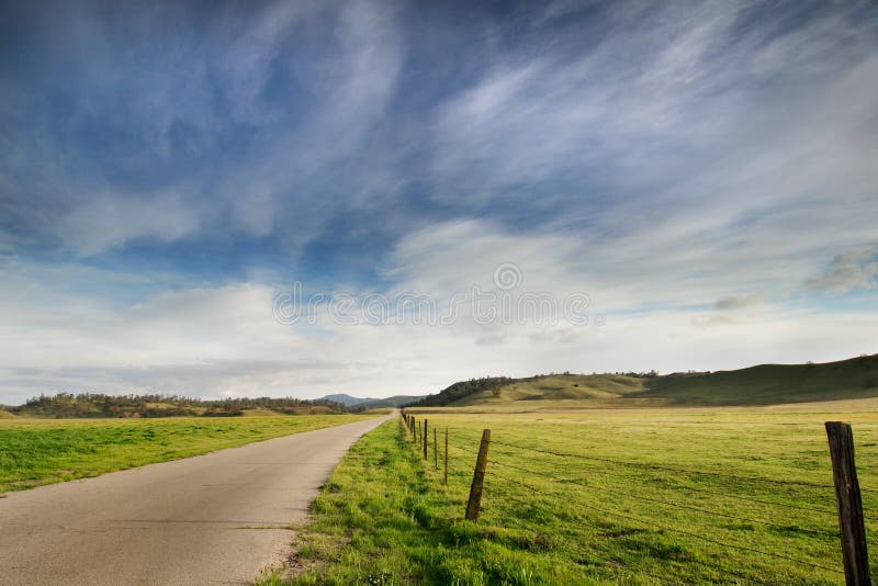 Country road landscape stock image. Image of peaceful - 5821031