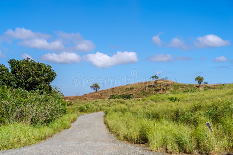 Country road at Rizal stock image. Image of philippines - 85671105