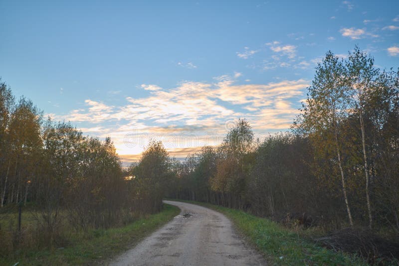 Country roads in Russia stock photo. Image of altai - 137475018