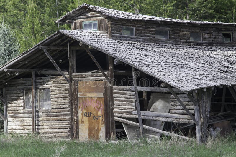Country Shack stock photo. Image of wilderness, outdoor - 77091014