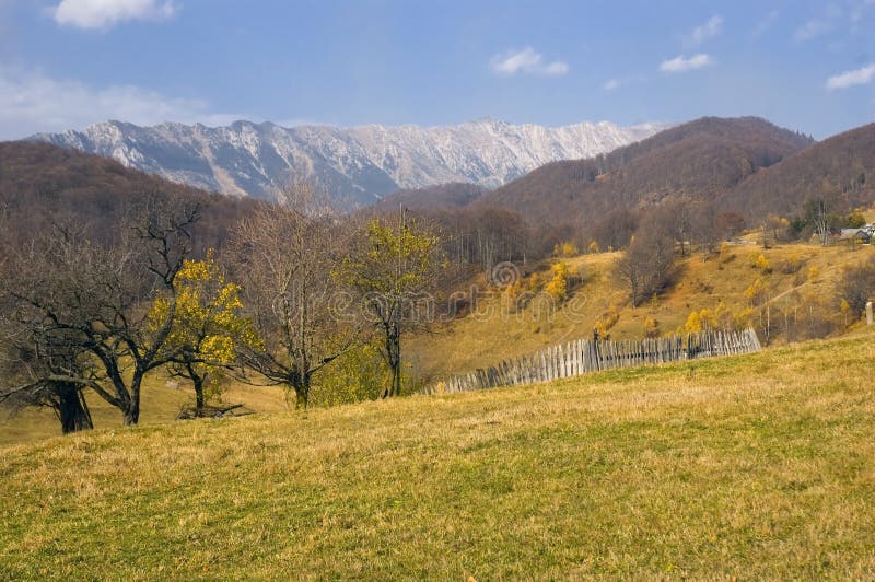 Country side in the fall stock image. Image of forest - 7090521