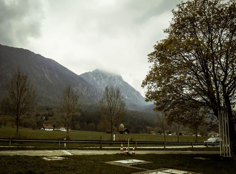 Mountain and Lake View at Pang-aung Thailand Stock Image - Image of ...