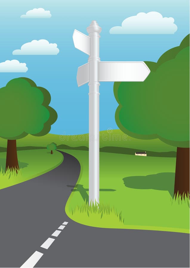 Country Signpost stock vector. Illustration of urban - 11197503