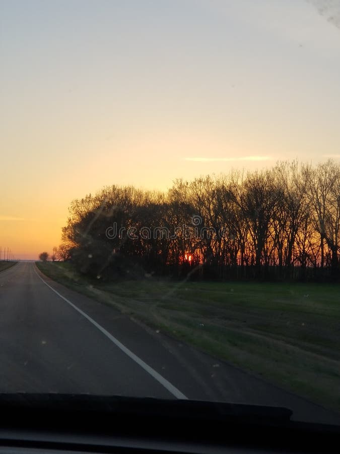 Country sunset stock photo. Image of beautiful, side - 122846754