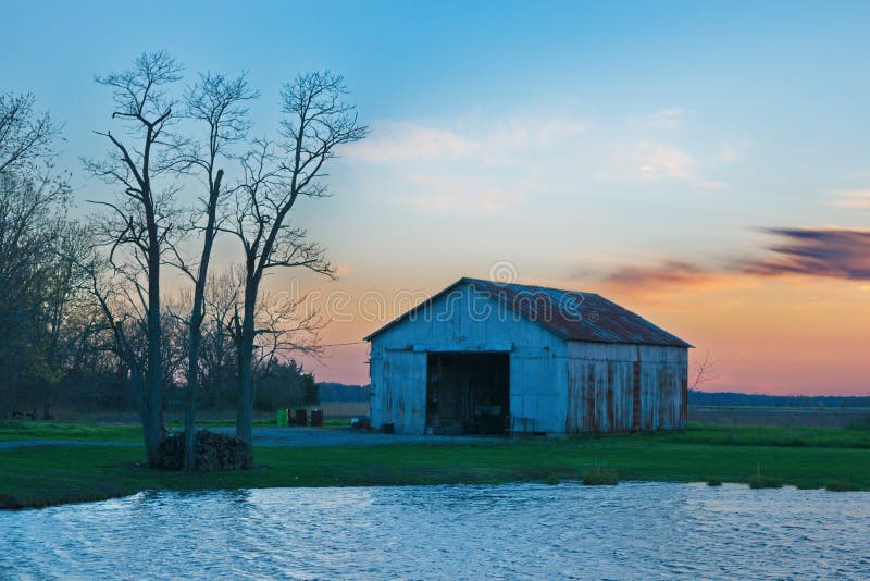 Country Sunset Panoramic Sky Editorial Image - Image of view, panoramic ...
