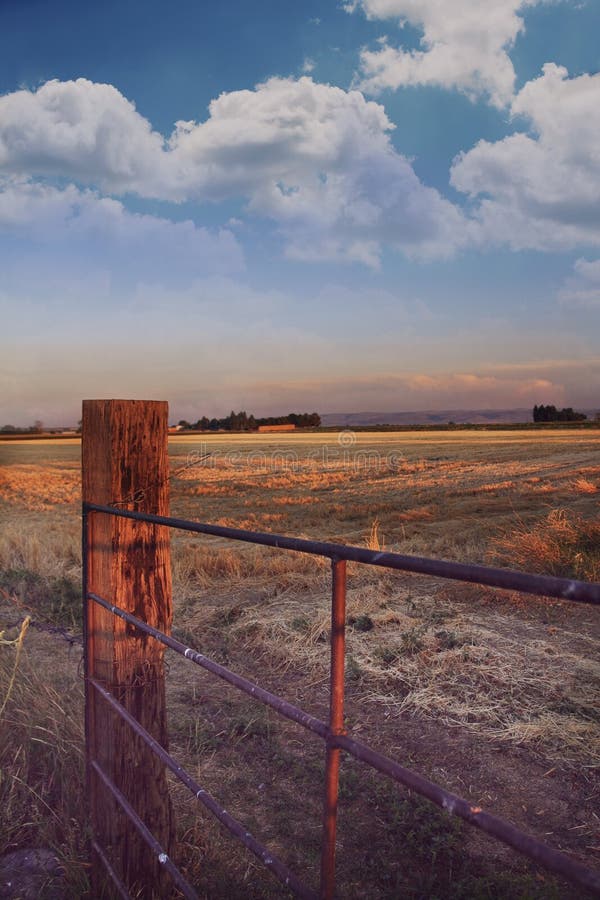 Country Sunset stock image. Image of rural, landscape - 38767055