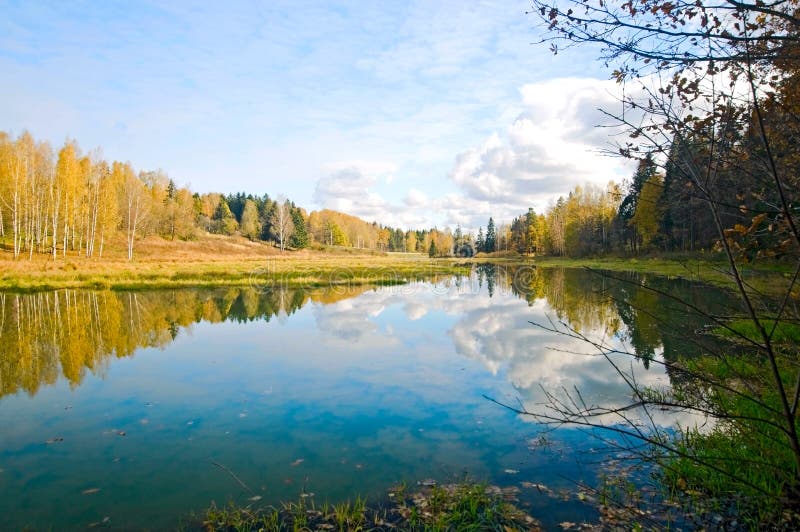 Country view stock photo. Image of reflections, environment - 18231968
