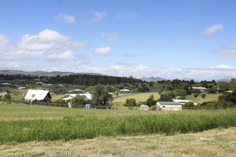 Country view stock image. Image of holding, dwellings - 52278043