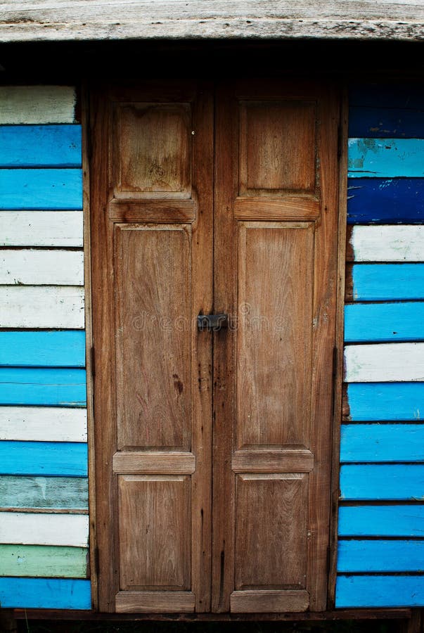Country Wooden Door stock photo. Image of model, cultural - 15855320