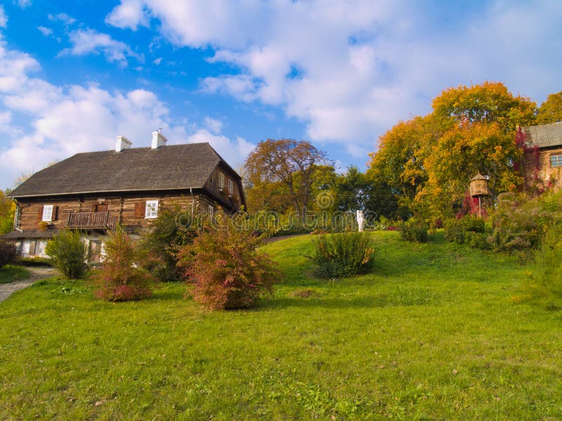 Countryside at Autumn, Poland Stock Image - Image of country, pasture ...