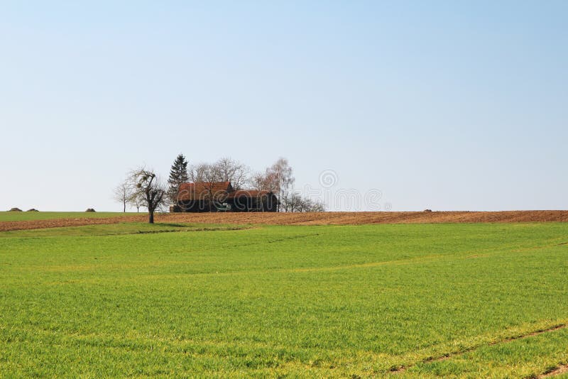 Countryside in Baden-Wurttemberg, Germany Stock Image - Image of ...