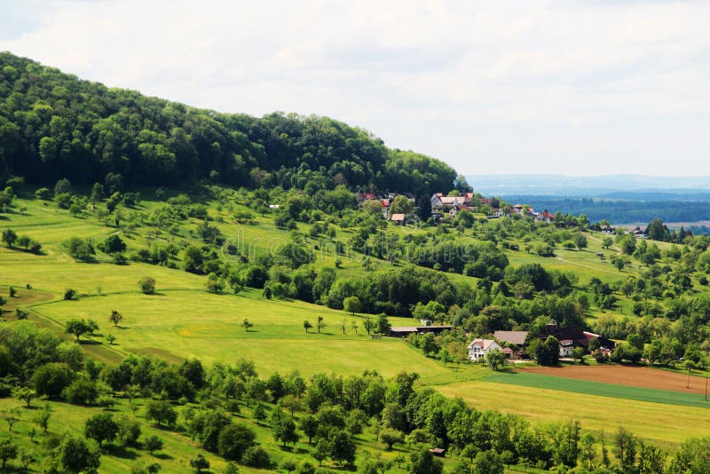 Countryside in Baden-Wurttemberg, Germany Stock Photo - Image of german ...