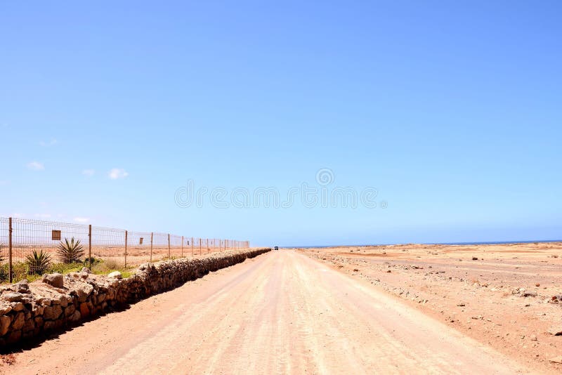 Countryside Desert Dirt Path Stock Photo - Image of field, landscape ...