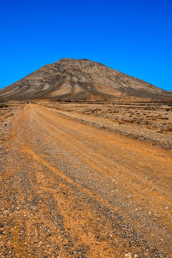 Countryside Desert Dirt Path Stock Photo - Image of ealk, land: 63143970