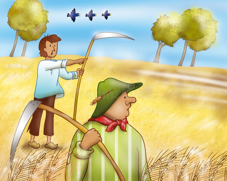Two Farmers Cartoon Stock Illustrations – 273 Two Farmers Cartoon Stock ...