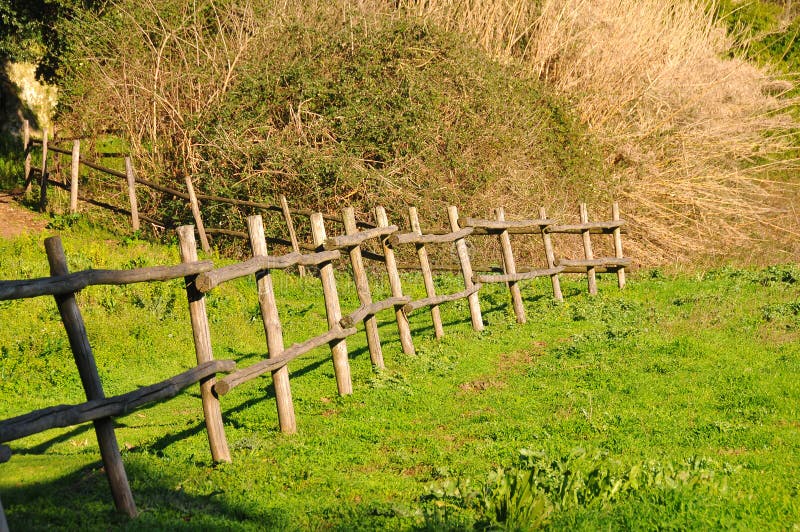 Countryside Fence Picture. Image: 8460828