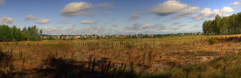 Countryside (HDR) stock image. Image of tree, forest, field - 4018661