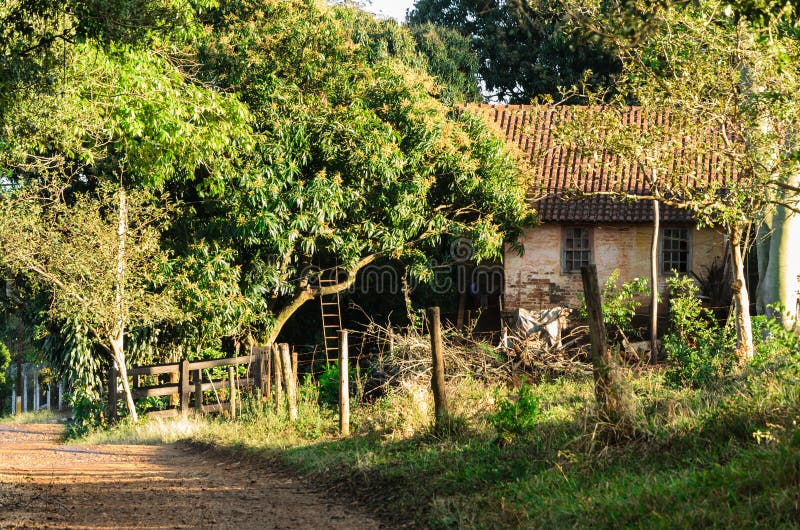 Country House Entrance In Brazil Stock Image - Image of peace, entrance ...