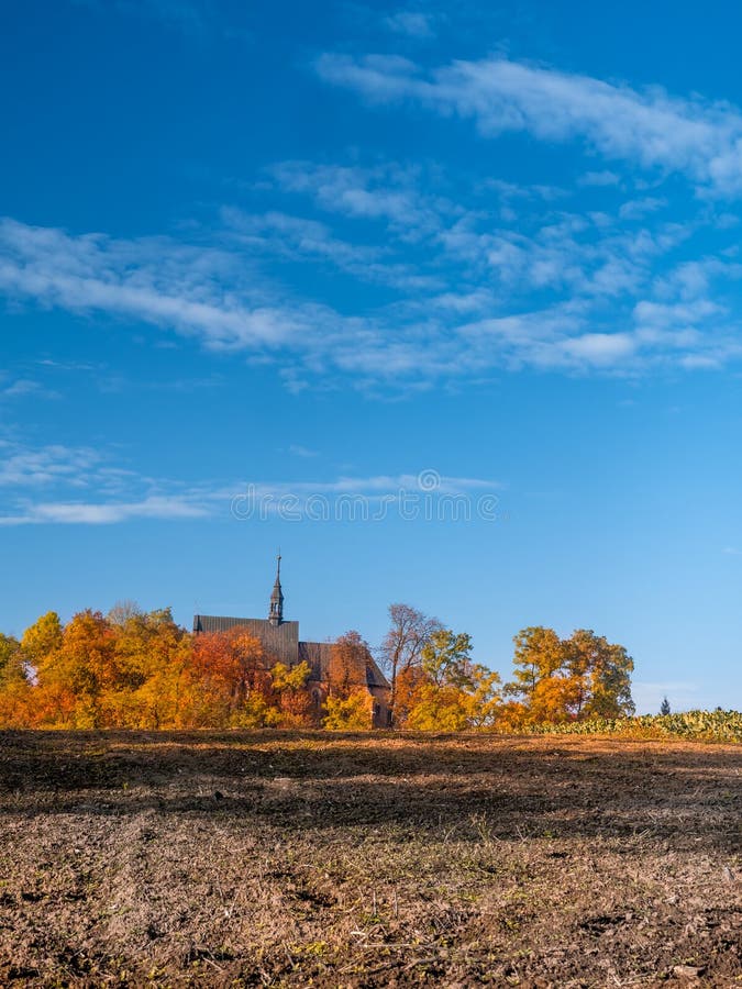 Countryside old church stock image. Image of building - 61531667