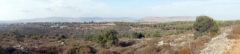 Countryside stock image. Image of israel, hill, panorama - 49009699