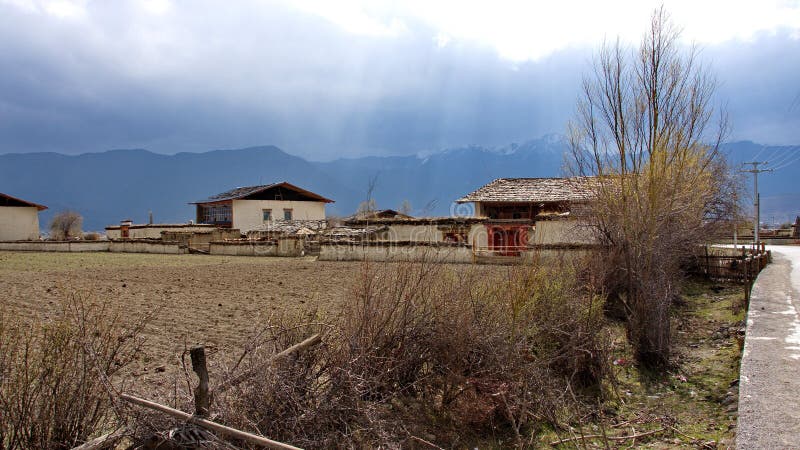 The Countryside of of Primitive Simplicity Stock Image - Image of ...