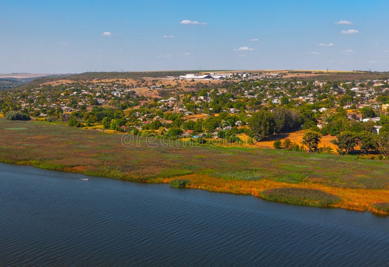 Countryside riverside stock photo. Image of scene, nature - 248494860