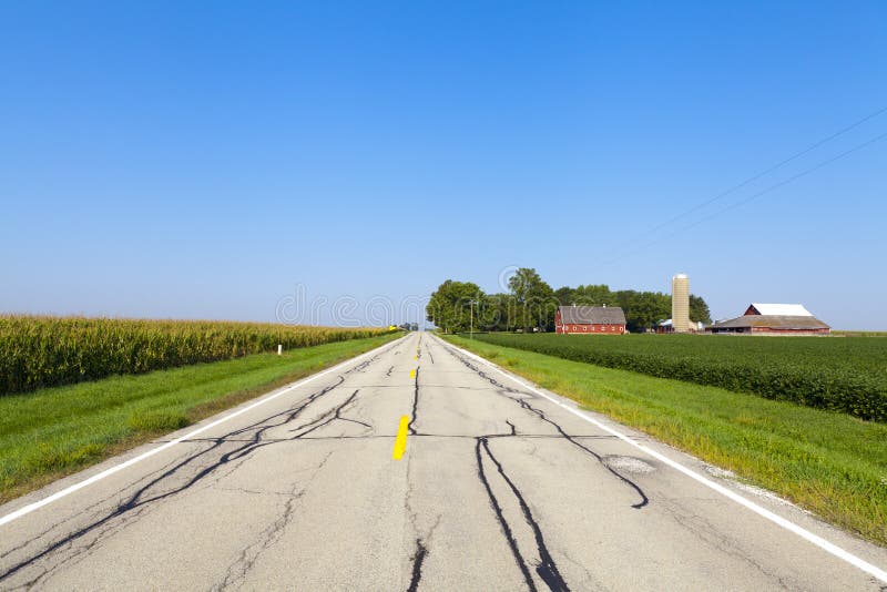 Countryside Road stock photo. Image of country, pathway - 26394860