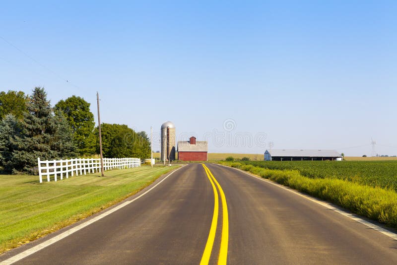 Countryside Road stock image. Image of street, high, route - 26394863