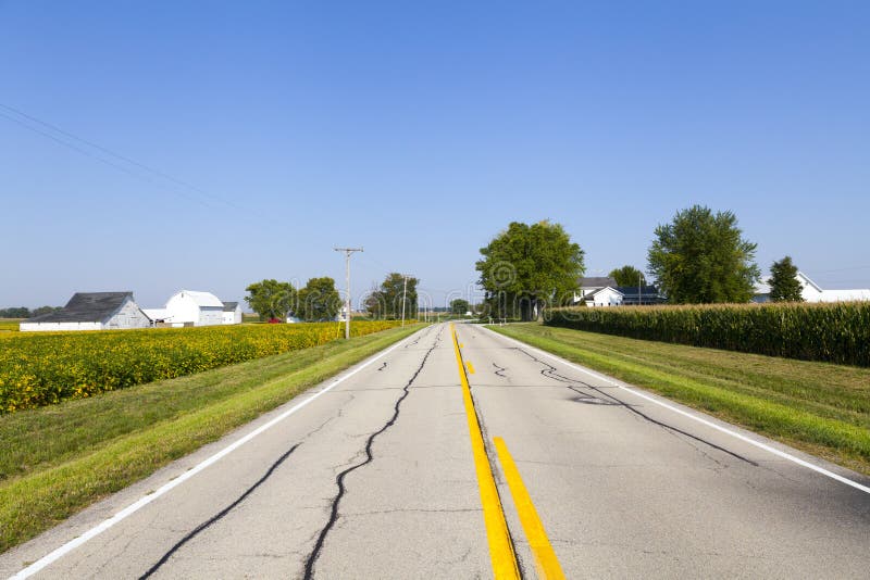 Countryside Road stock image. Image of high, rural, route - 29187851