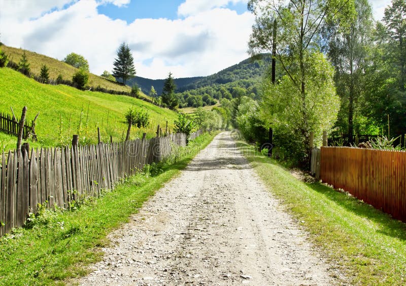 Countryside Road stock image. Image of countryside, path - 44189627
